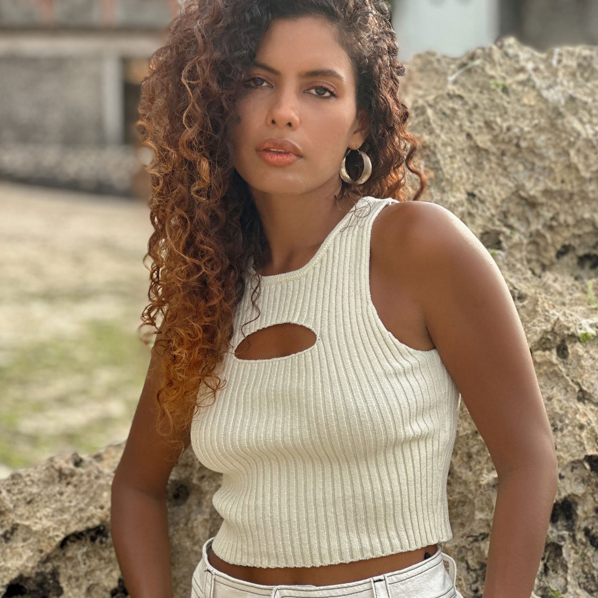 Begina Knitt Crop Top – Myth the Label