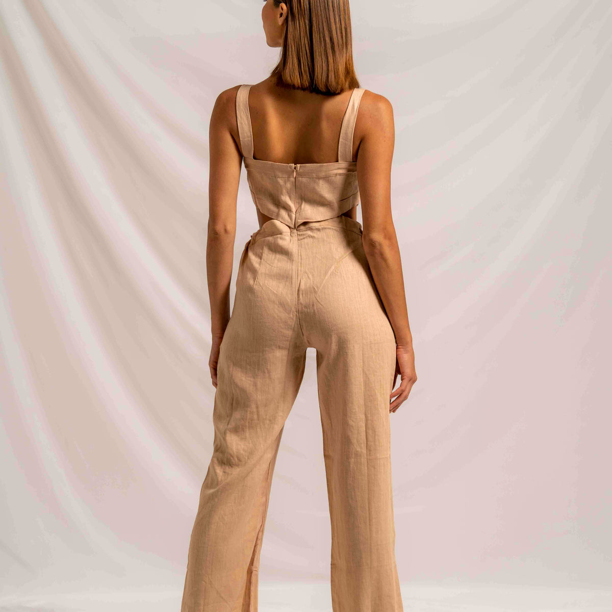Latisia Jumpsuit Sepia – Myth the Label